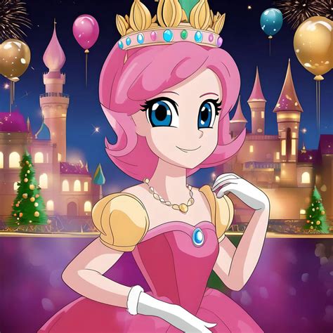Princess Amy Rose New Year Eve Ai Content By Princesslady94two On Deviantart