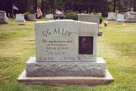 Kevin Michael “g G ” Allin 1956 1993 Find A Grave Memorial