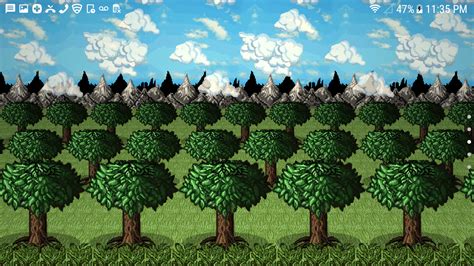 16 Bit Forest Live Wallpaper Shadowink Designs