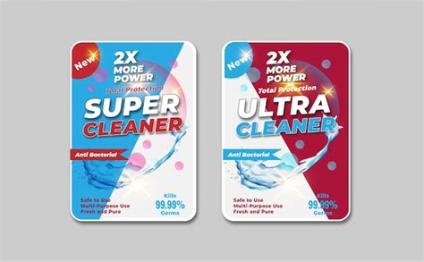 Bleach Label Design Vectors And Illustrations For Free Download Freepik