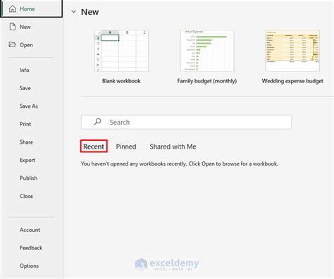 How To Clear Recent Documents In Excel Effective Ways