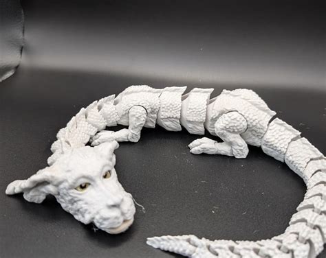 Falkor Dragon Fidget Toy Articulated Dragon Never Ending Story Etsy