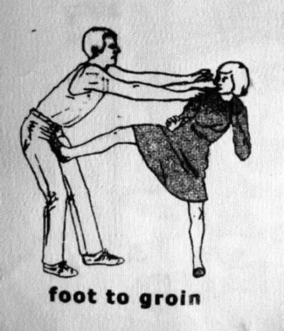 Kick Self Defense  Kick Selfdefense Foottogroin Discover And Share