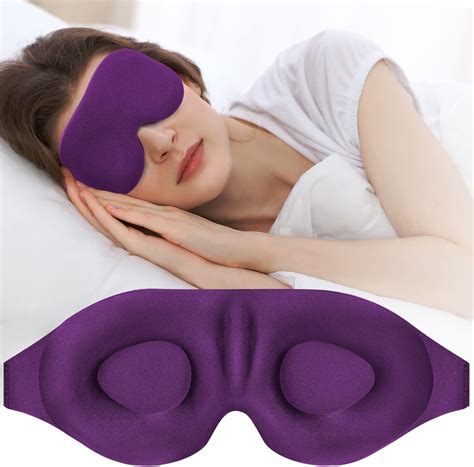 3d Sleep Mask Sleeping Eye Mask For Women Men Contoured