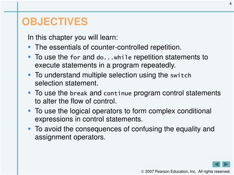 PPT C Program Control PowerPoint Presentation Free Download ID 505893
