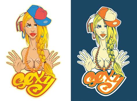 Sexy Lady Logo Behance
