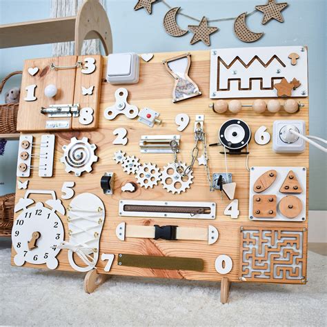 Dementia Activity Adult Sensory Boards Autism Busy Board Fidget Toy