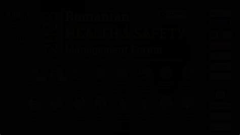 [video] Adrian Ion On Linkedin Romanian Healthandsafety Management Forum