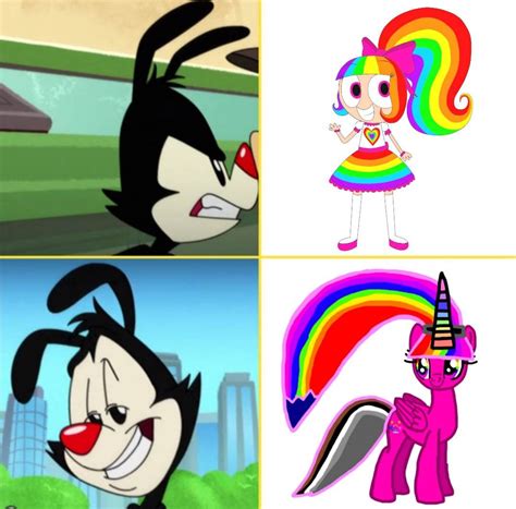 Yakko Prefers Rs Better Than Rainbow Kitty By Rosiepinks455 On Deviantart