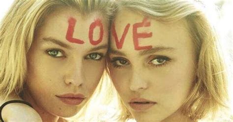 Lilly Rose Depp And Stella Maxwell Stun In Photos For Love Magazine