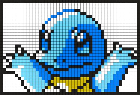 Squirtle Pokemon Pixel Art Pixel Art Pokemon Wsttc