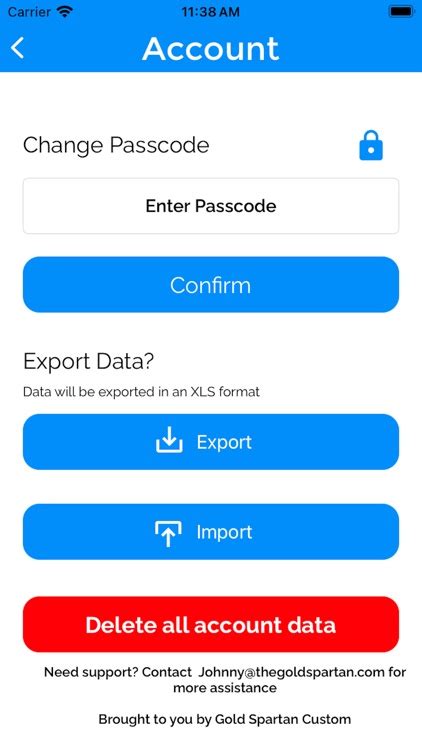 Gold Spartans Stack Tracker By Johnny Cox