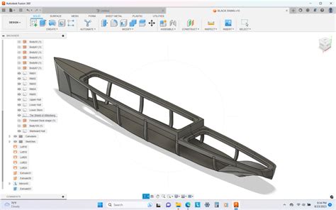 Black Swan Class Sloop Of War Rc Warship Combat