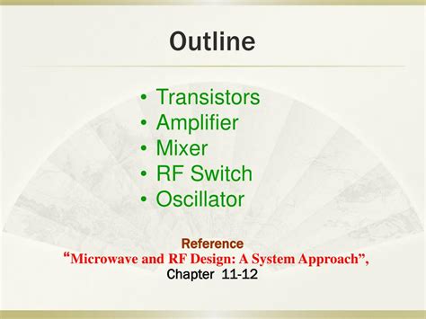 Ppt 射频工程基础 Fundamentals Of Rf Engineering Powerpoint Presentation Id 3308944
