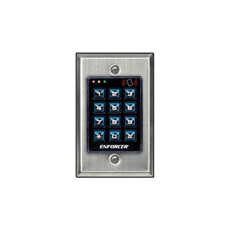 Single Indoor Stand Alone Access Control Keypad With Proximity Seco Larm Sk 1131 Spq Carisol