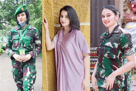 Mengintip Kehidupan Jihan Alvani Sersan Dua Tni Ad Yang Cantiknya