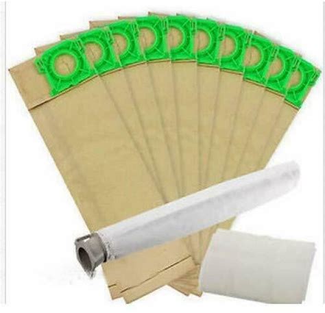 Dust Bags And Filters For Sebo Vacuum Cleaners Pack With 2 Filters Se
