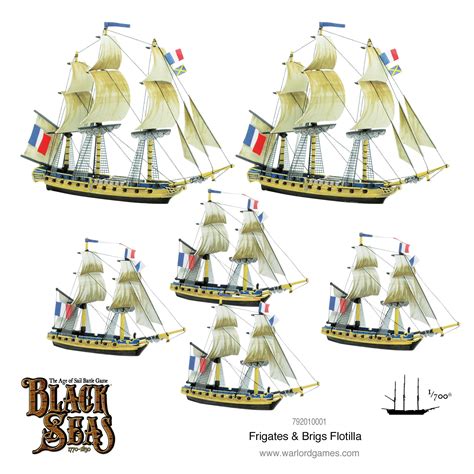 Frigates And Brigs Flotilla 1770 1830 Warlord Games Ltd