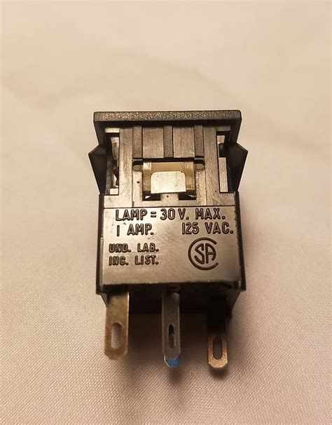 Licon 8605 Lamp Push Button Switch New Old Stock Reverb