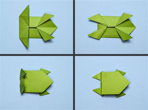 Origami Instructions Frog