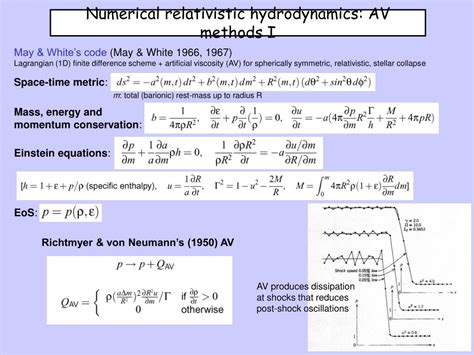 Ppt Numerical Relativistic Hydrodynamics And Magnetohydrodynamics