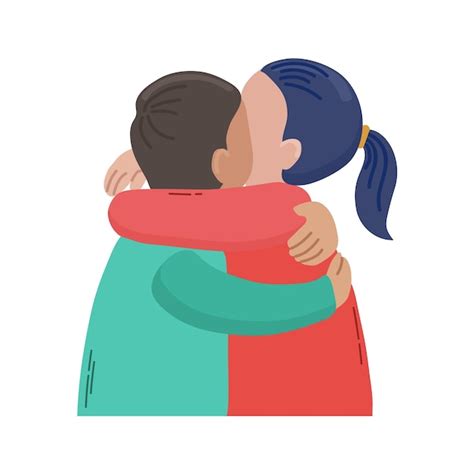 Premium Vector Hug Icon Clipart Avatar Logotype Isolated Vector