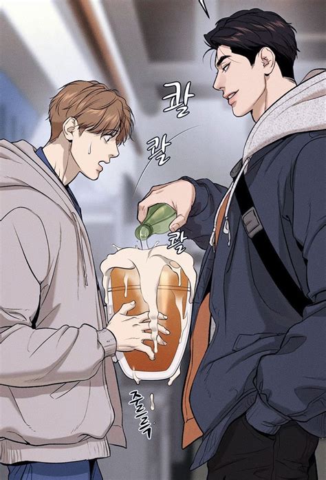 Joo Jaekyung And Kim Dan ┊͙ Jinx Manhwa Sketsa Gambar Romantis Gambar