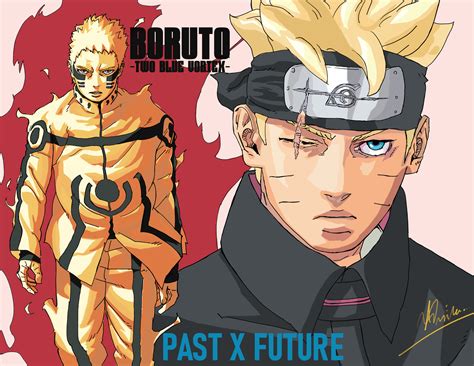 Boruto Fan Art Past X Future Of Konoha Rnaruto