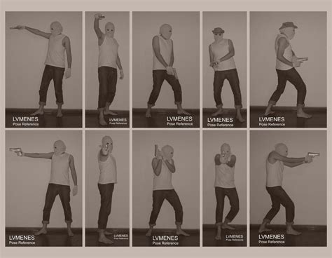Gun Poses Reference Albanenechi 🌞 Bases And Poses For Reference On X