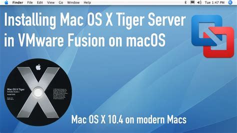 How To Setup A Mac Os X Tiger Server Virtual Machine On Vmware Fusion