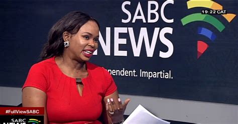 Tv With Thinus Sabc Economics Editor Thandeka Gqubule Mbeki Gets Disciplinary Hearing For