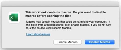 Principais Métodos Para Ajudá Lo A Habilitar Macros No Excel Para Mac