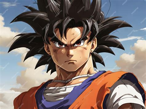 Son Guko Dragon Ballz Premium Ai Generated Image