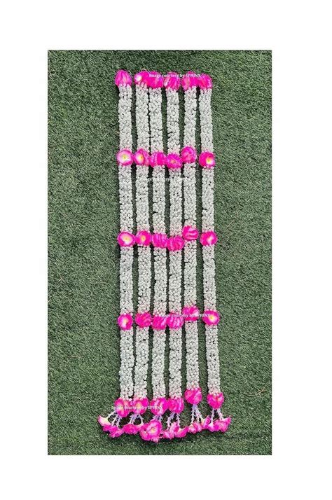 Sphinx Artificial Jasmine Buds Mogra And Carnations Dense Garlands 5