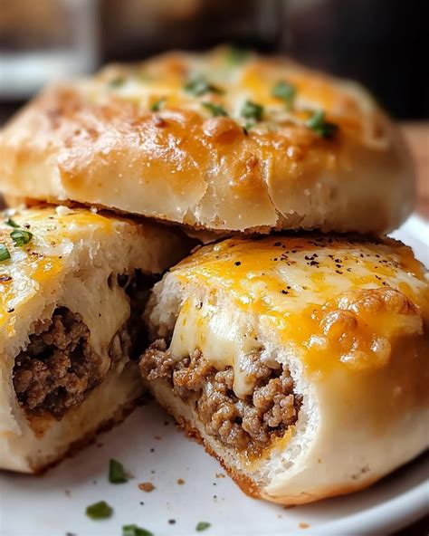 Cheesy Ground Beef Stuffed Bread Roll A Delicious And Easy Recipe Momy Cooks