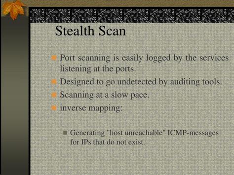Ppt Port Scanning Powerpoint Presentation Free Download Id2398394