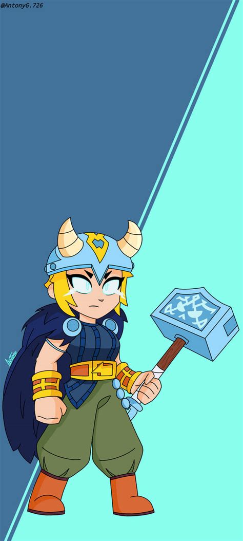Bibi Thor Brawl Stars Wallpaper By Antonyg726 On Deviantart