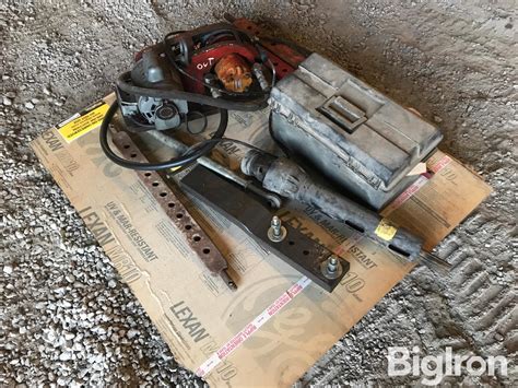 Electric Over Hydraulic Pump And Shop Supplies Bigiron Auctions