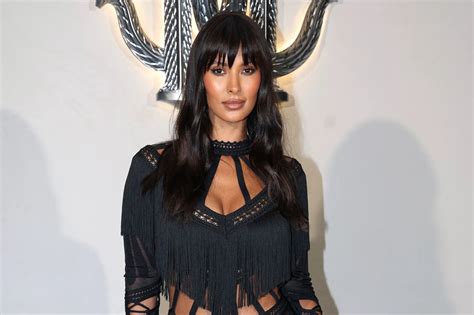 Maya Jama Looks Incredible In Sheer Cut Out Black Dress As She Attends