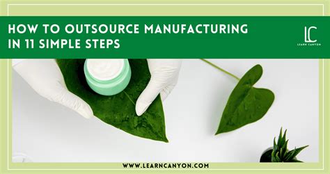 How To Outsource Manufacturing 11 Simple Steps Learn Canyon