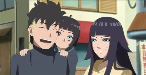 Kawaki Himawari Kaori Uzumaki Dibujos Fotografías De Naruto Bocetos