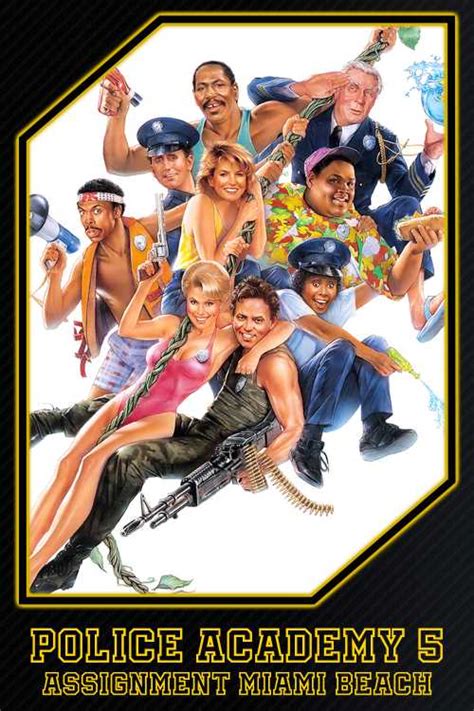 Police Academy 5 Assignment Miami Beach 1988 Alohaalona The