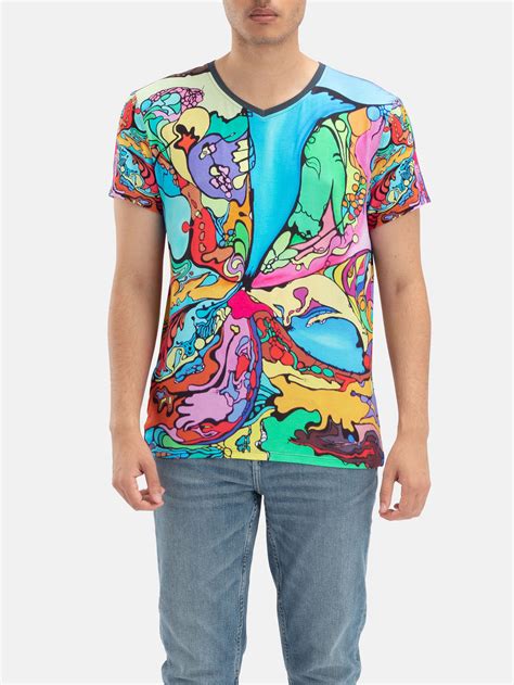 Design Your Own Mens Custom V Neck T Shirt Contrado