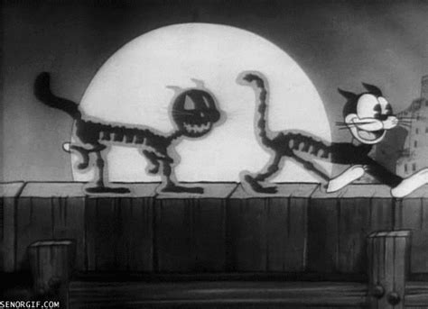 Private  Halloween Cartoons Vintage Cartoon Halloween 