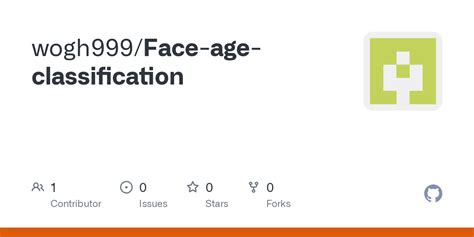 Github Wogh999face Age Classification