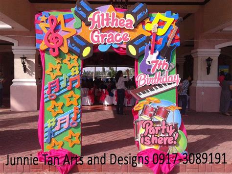 Barbie Princess And The Popstar Theme Styro Backdrop For Rent