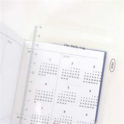 Gmz 2023 Daily Log Small Dated Weekly Planner Diary