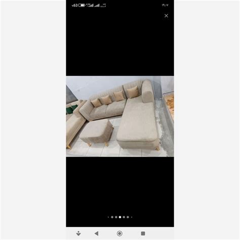 خرید و قیمت مبل راحتی ال شیارئ کم جا در چندین رنگ بندئ از غرفه مبلمان هاکان