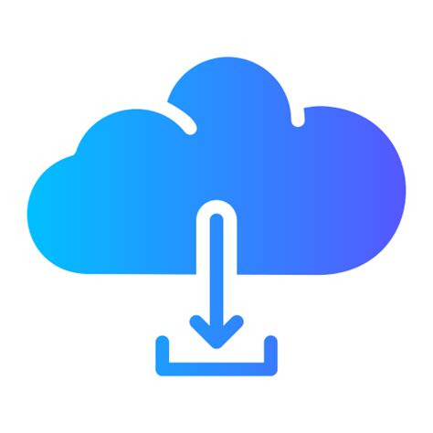 Cloud Download Free Icon