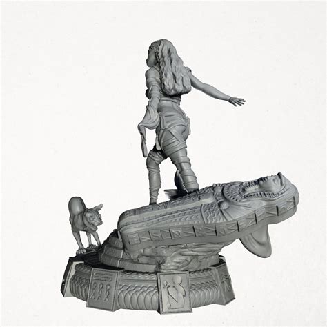 Princess Merits Mummified Remains 3d Print Devi Miniatures El